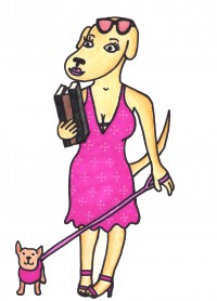 fuzzy wuzzy drawing series – LADYBEAVER