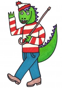 fuzzy wuzzy drawing series – LADYBEAVER