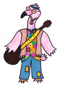 fuzzy wuzzy drawing series – LADYBEAVER