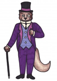 fuzzy wuzzy drawing series – LADYBEAVER