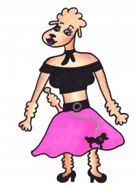 fuzzy wuzzy drawing series – LADYBEAVER